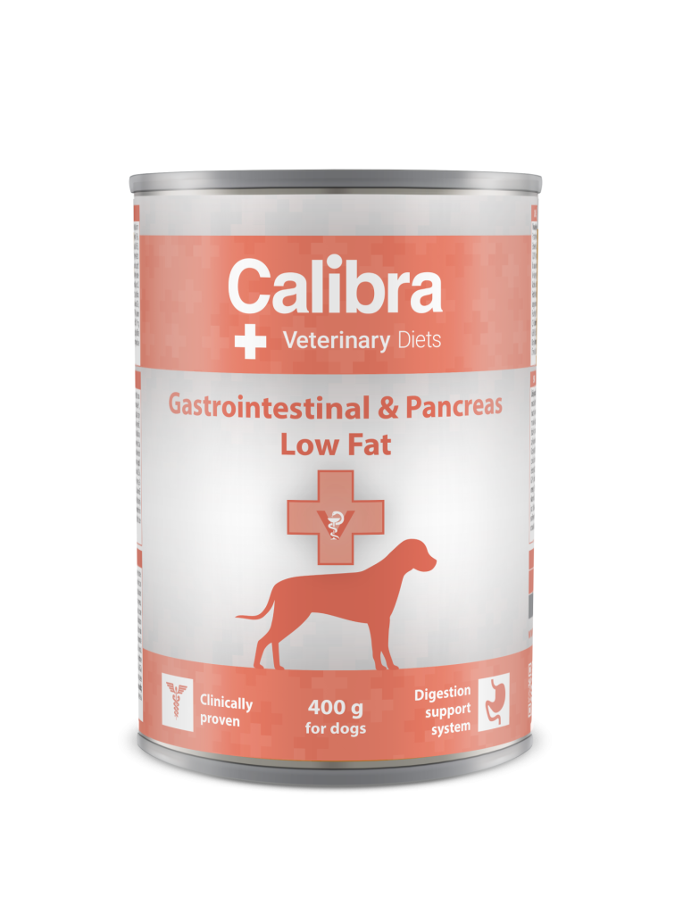 Calibra VD Dog konzerva Gastrointestinal Low Fat 400g | Calibra