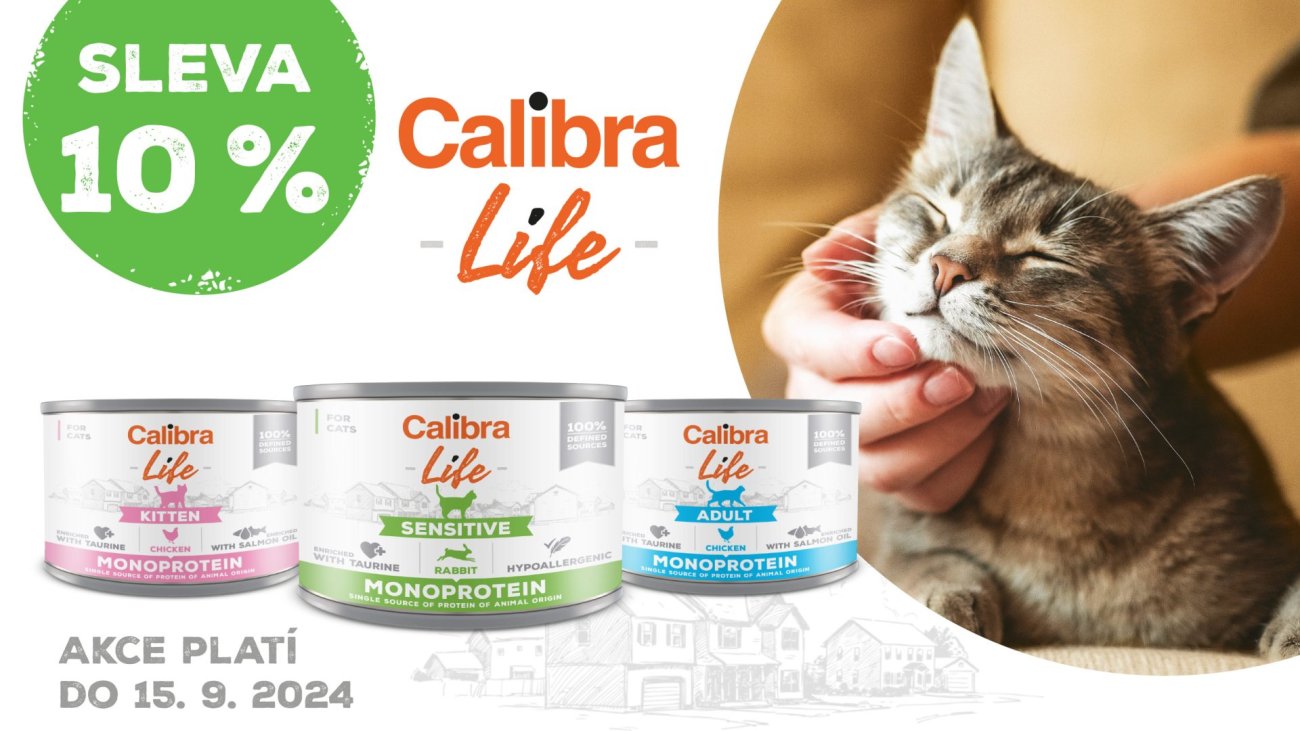 Calibra - česká značka krmiv pro psy a kočky